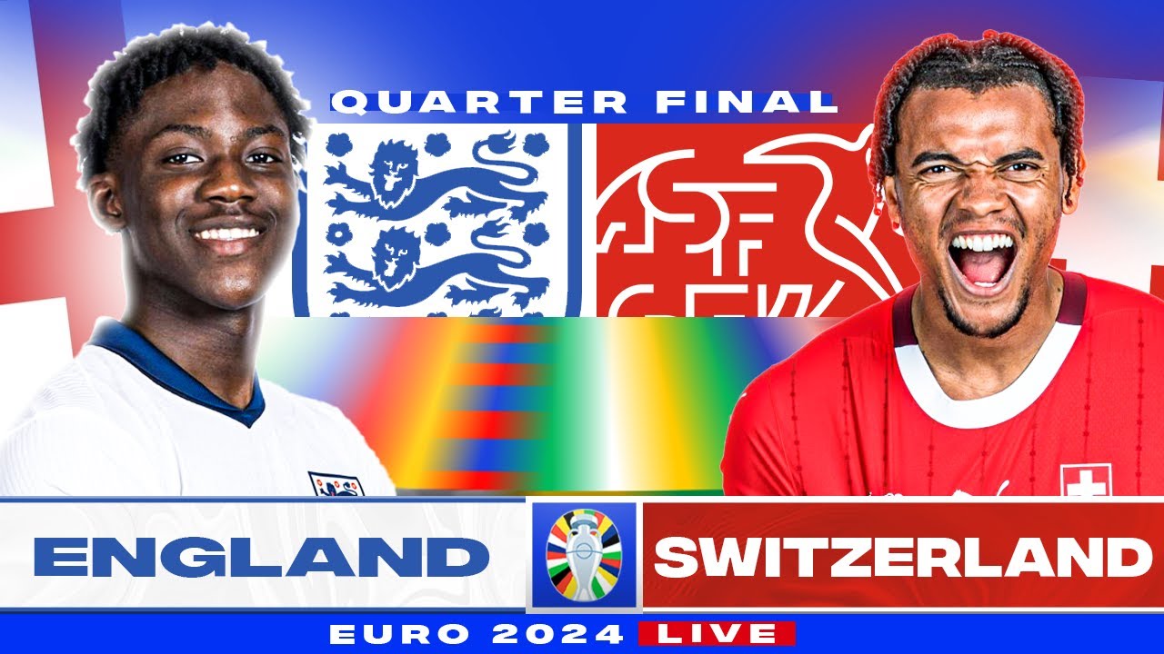 ENGLAND (p) 1-1 SWITZERLAND | UEFA EURO 2024 Live Reaction - YouTube