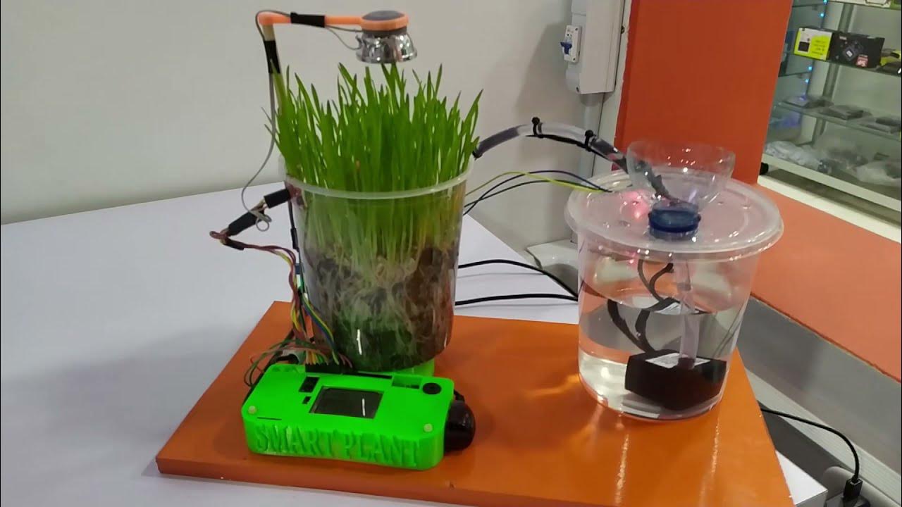 Proyecto sistema de riego inteligente con Arduino - YouTube