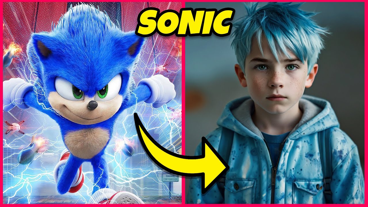 💙Guess The Sonic the Hedgehog 3 Characters in Real Life by VOICES ...