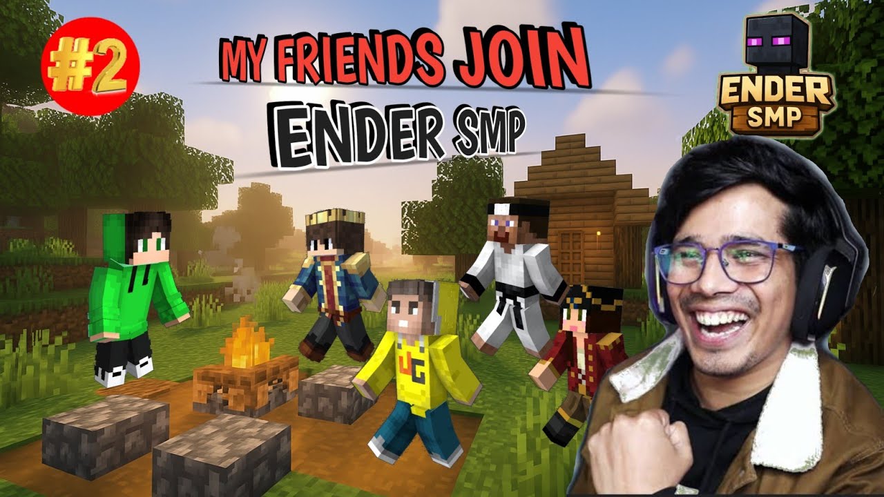 MY FRIENDS COME TO ENDER SMP // ENDER SMP // DAY 2 - YouTube