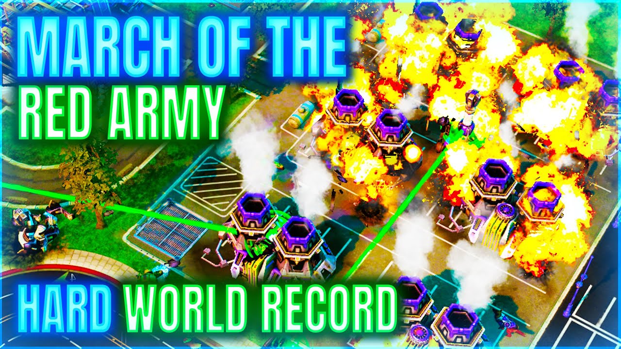 C&C Red Alert 3: Geneva [SOVIET 4] March Of The Red Army HARD [WR ...