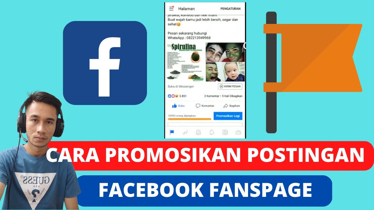 cara promosikan postingan halaman facebook mulai beriklan di facebook ...