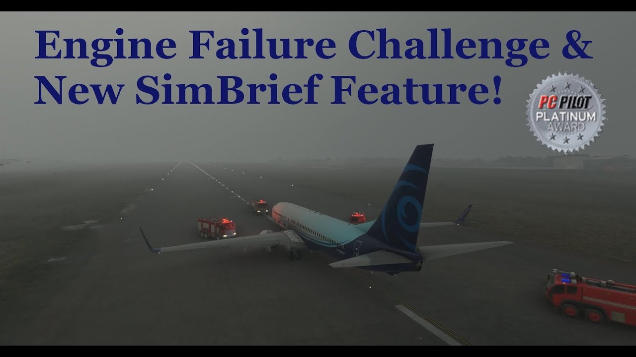 Engine Failure Takeoff Challenge | FSiPanel Scenario | Full ATC ...