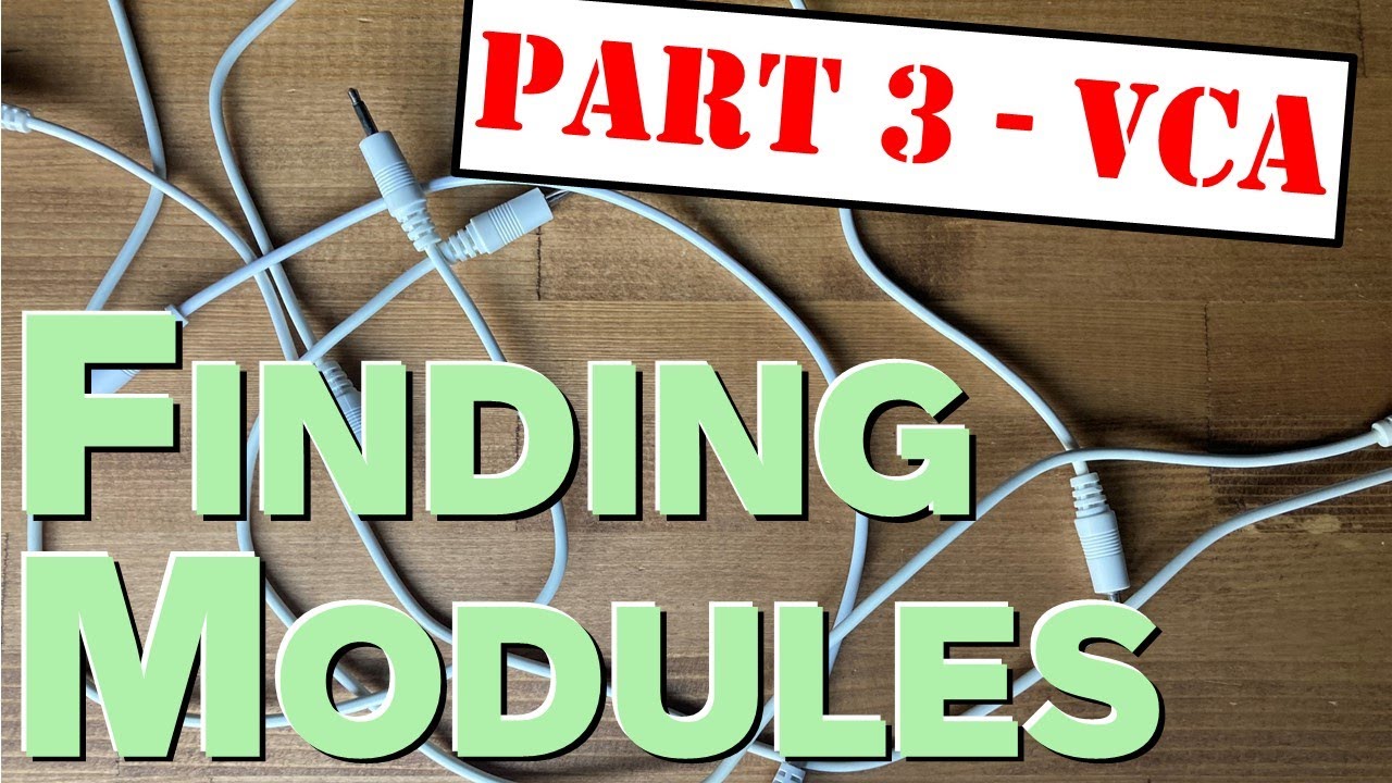 DIY VCA Suggestions for your Eurorack Modular Synth System - YouTube