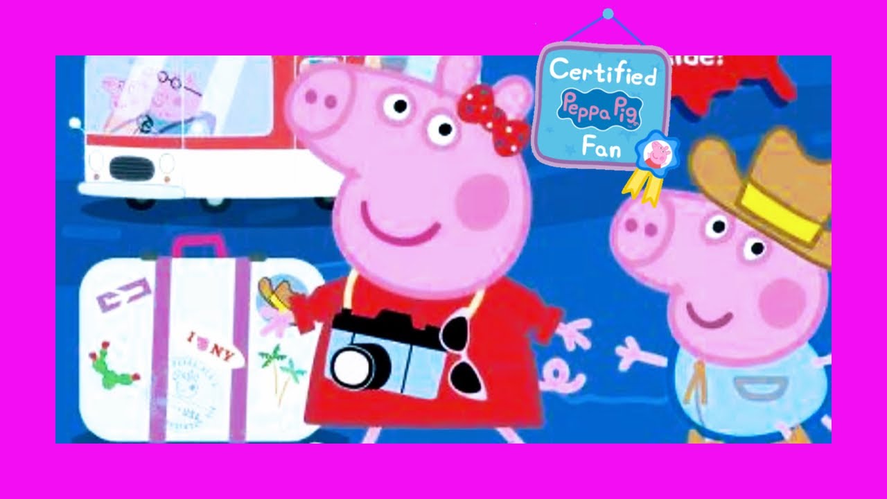 On the Road Peppa Pig | Kids Book Read Aloud - YouTube