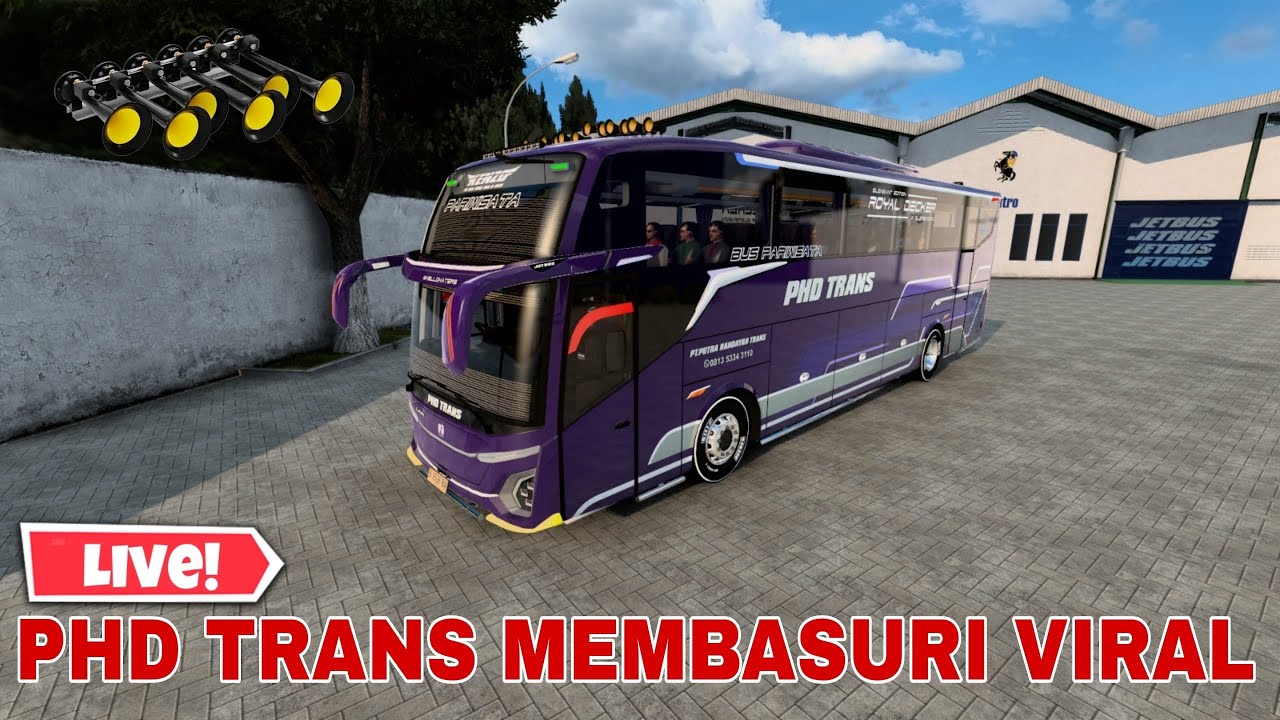 Bis PHD Trans " Kenzo " JB5 Full Basuri ‼️ Trip Jetbus 5 Full Basuri ...