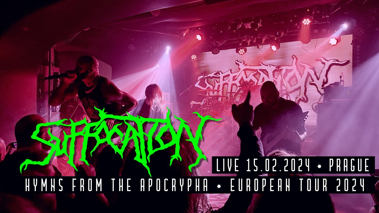 Suffocation - Funeral Inception (Live 15.02.2024, Prague) - YouTube