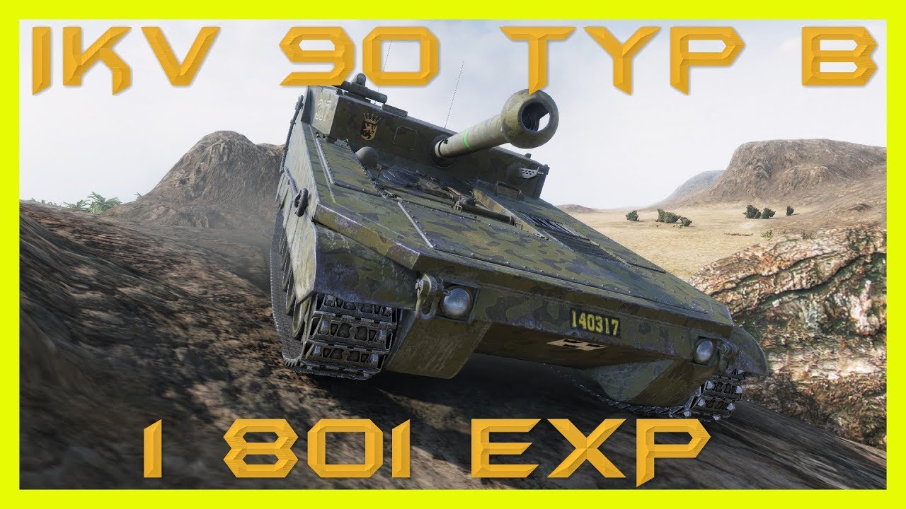 WoT Ikv 90 Typ B (Streitwagenfahrer skin) 5226 DMG 1801 EXP - El Halluf ...