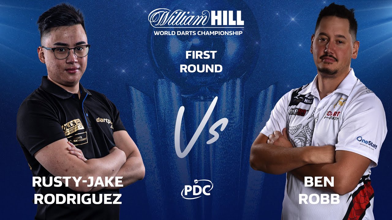 PDC World Darts Championship 2022 Round 1 Rusty-Jake Rodriguez vs Ben ...