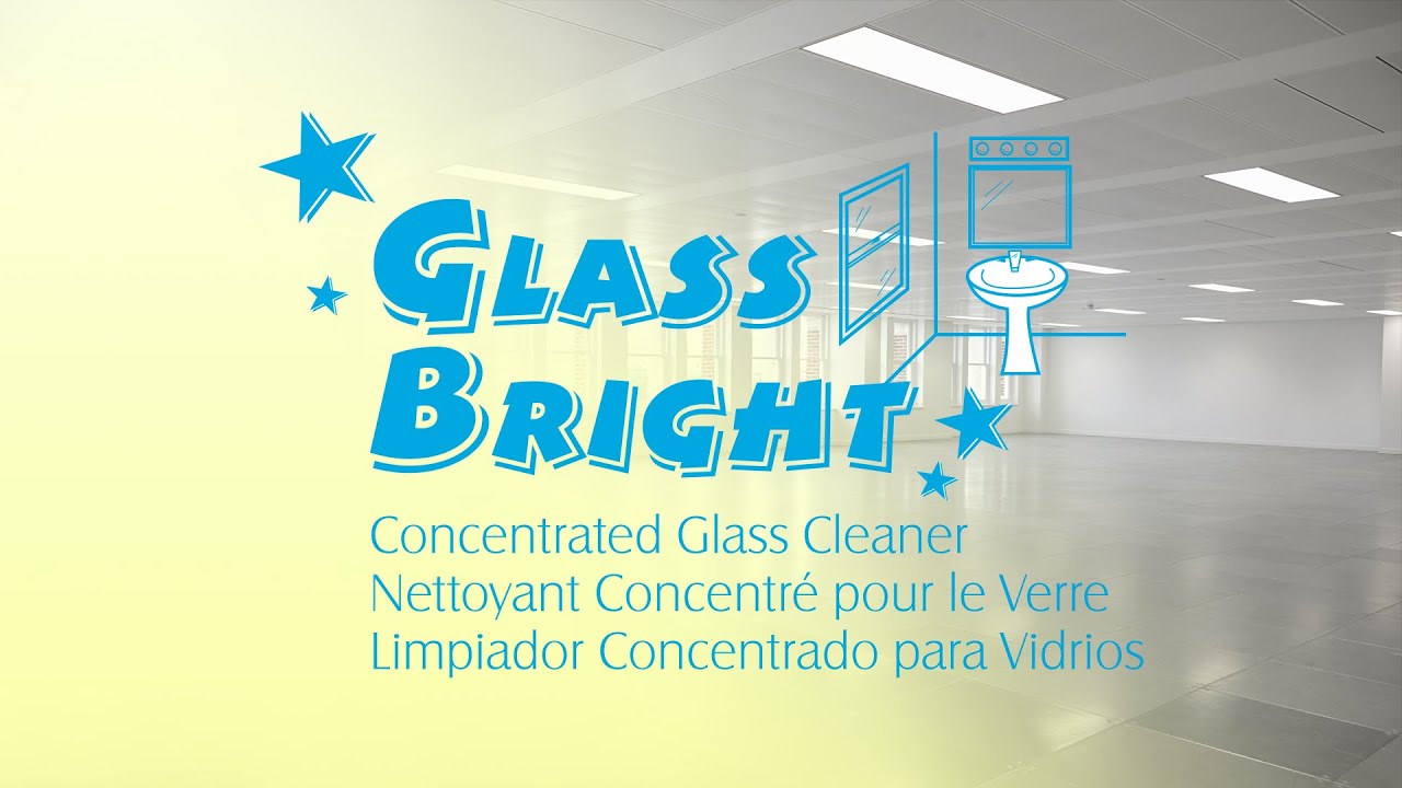 Glass Bright™ Concentrated Window and Glass Cleaner - YouTube