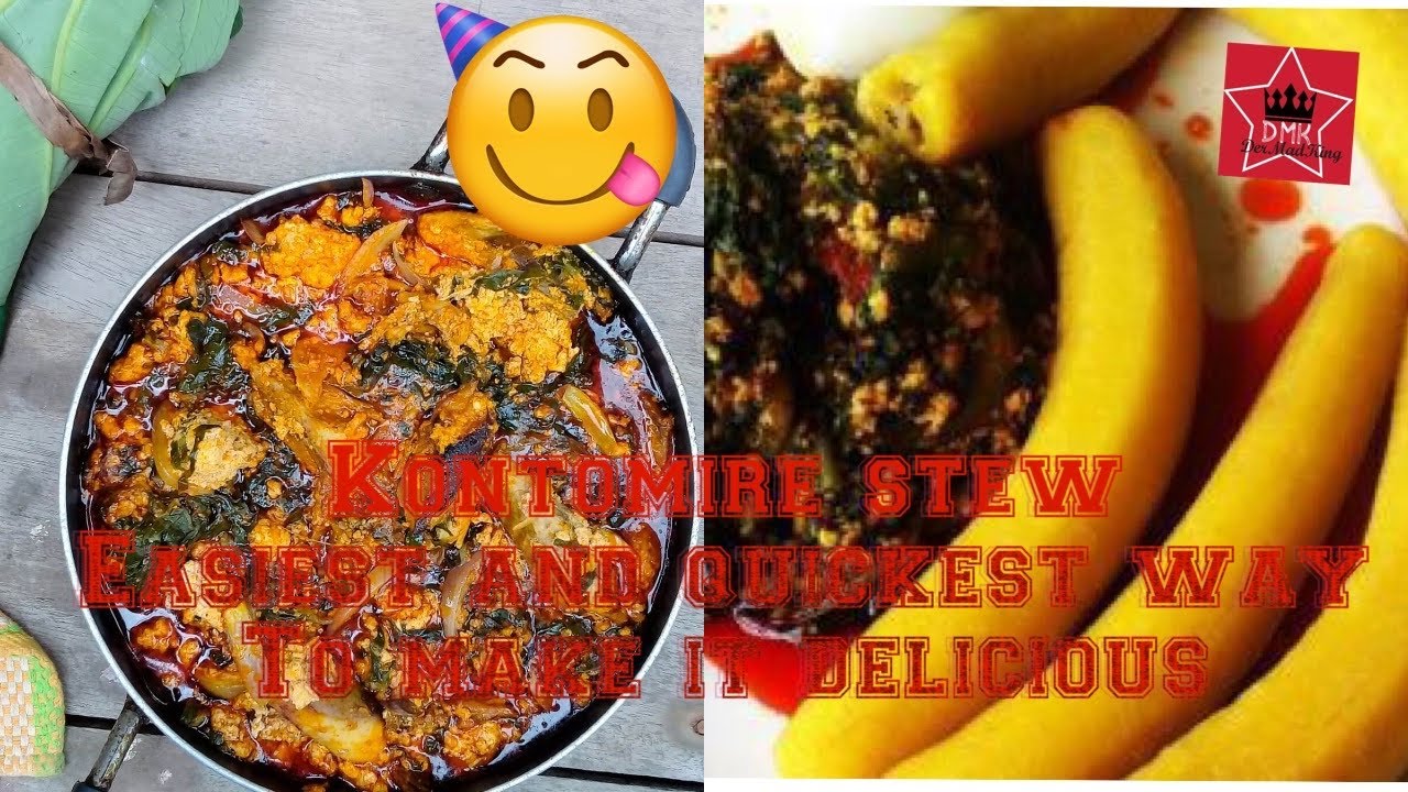 Man’ Stew! How to use Easy and Quickest way to prepare African ...