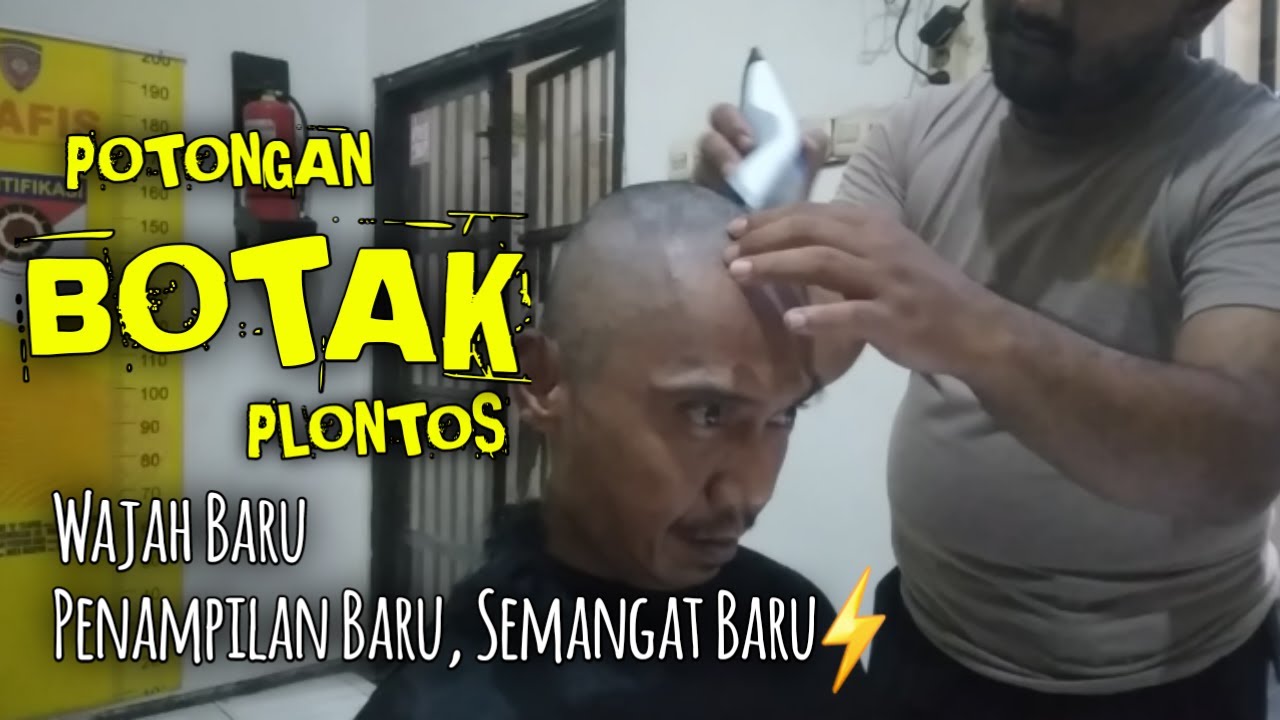 Cara BOTAK PLONTOS Mudah dan Aman | Penampilan Baru Semangat baru - YouTube