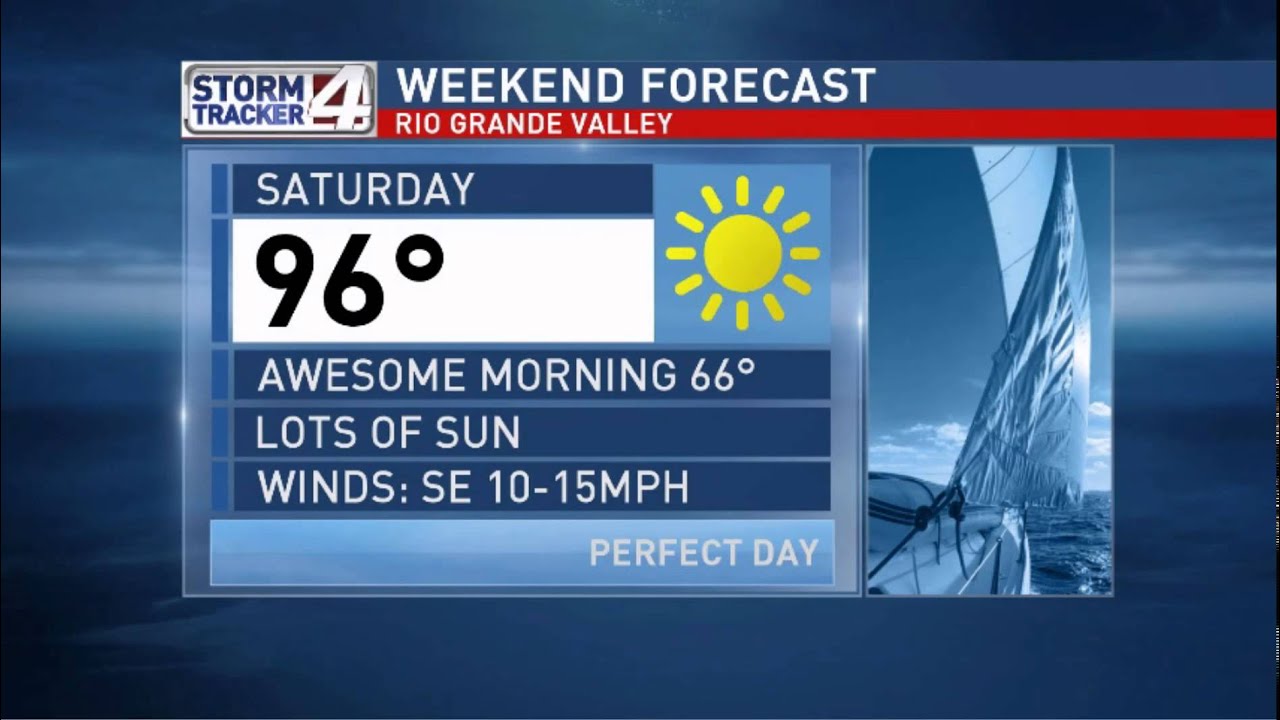 Bryan Hale's Weather Forecast for the Rio Grande Valley - YouTube