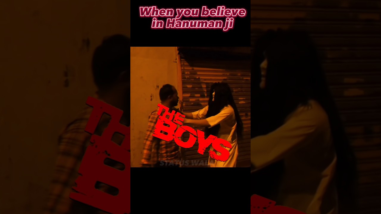 When you believe in Hanuman ji || Hanuman bhakt vs Ghost 👻 #shorts # ...