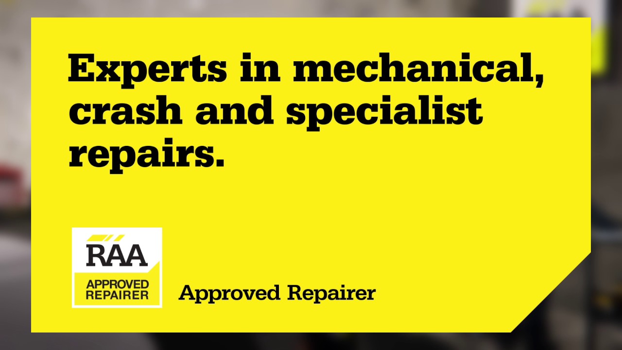 RAA Approved Repairer TV Commercial 2016 - YouTube