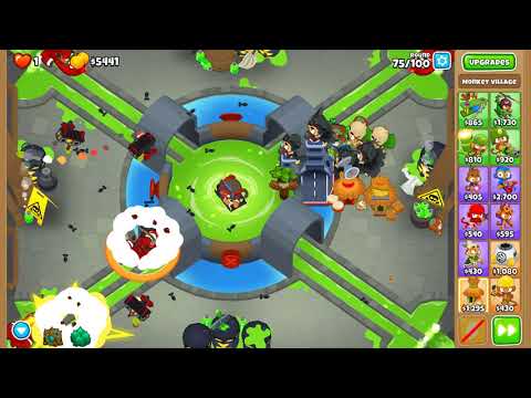 Spillway CHIMPS with Avatar of Wrath - Bloons TD 6 - YouTube