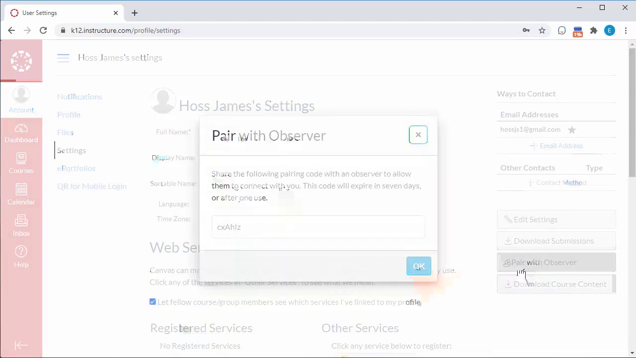How To Pair Your Canvas Account With An Observer YouTube How To Pair Your Canvas Account With An Observer YouTube