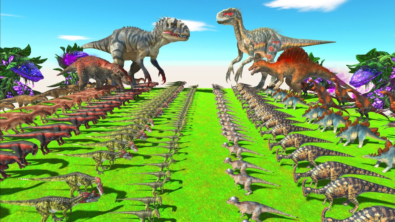 Dinosaurs Fight - Indoraptor VS Indominus Rex - Dinosaurs Battle ...