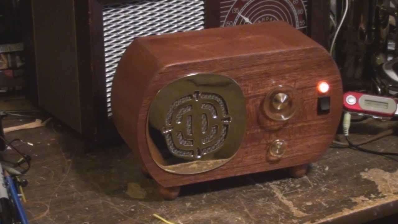 My Homemade Radio - YouTube