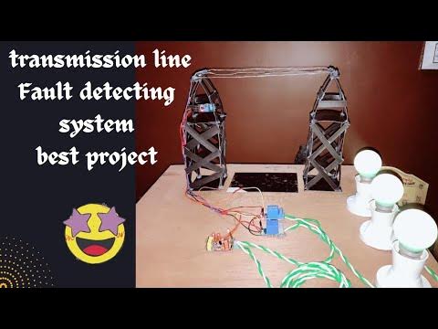 Transmission Line Fault Detection Project | Line to Line Fault Detection Electrical Project Idea ...