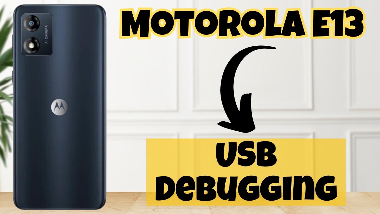 USB Debugging || How to fix OTG connecting problem in Motorola E13 ...