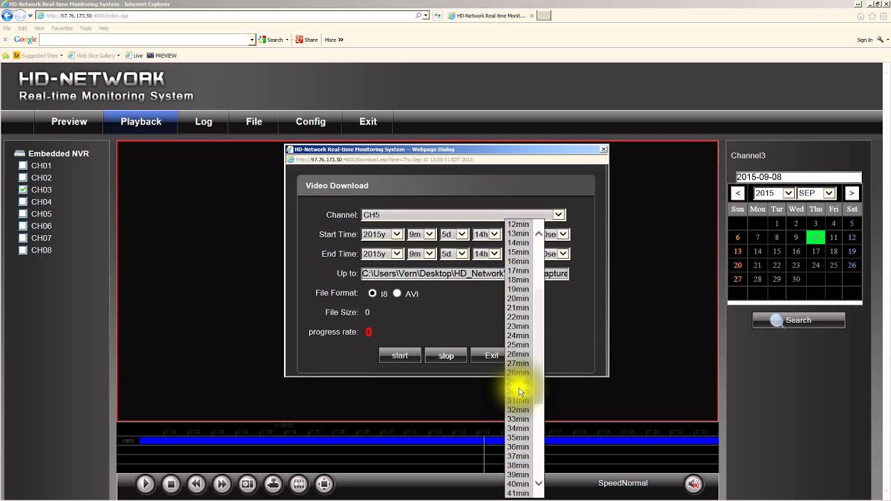 HD Network Video Recorder - YouTube
