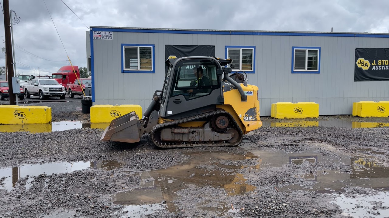 2012 Volvo MCT135C Compact Track Loader - YouTube