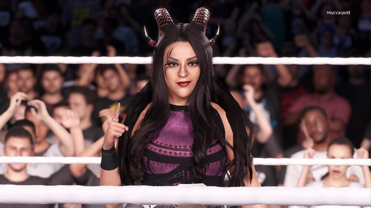 WWE 2K25 - Charlotte Flair VS Stephanie Vaquer - YouTube