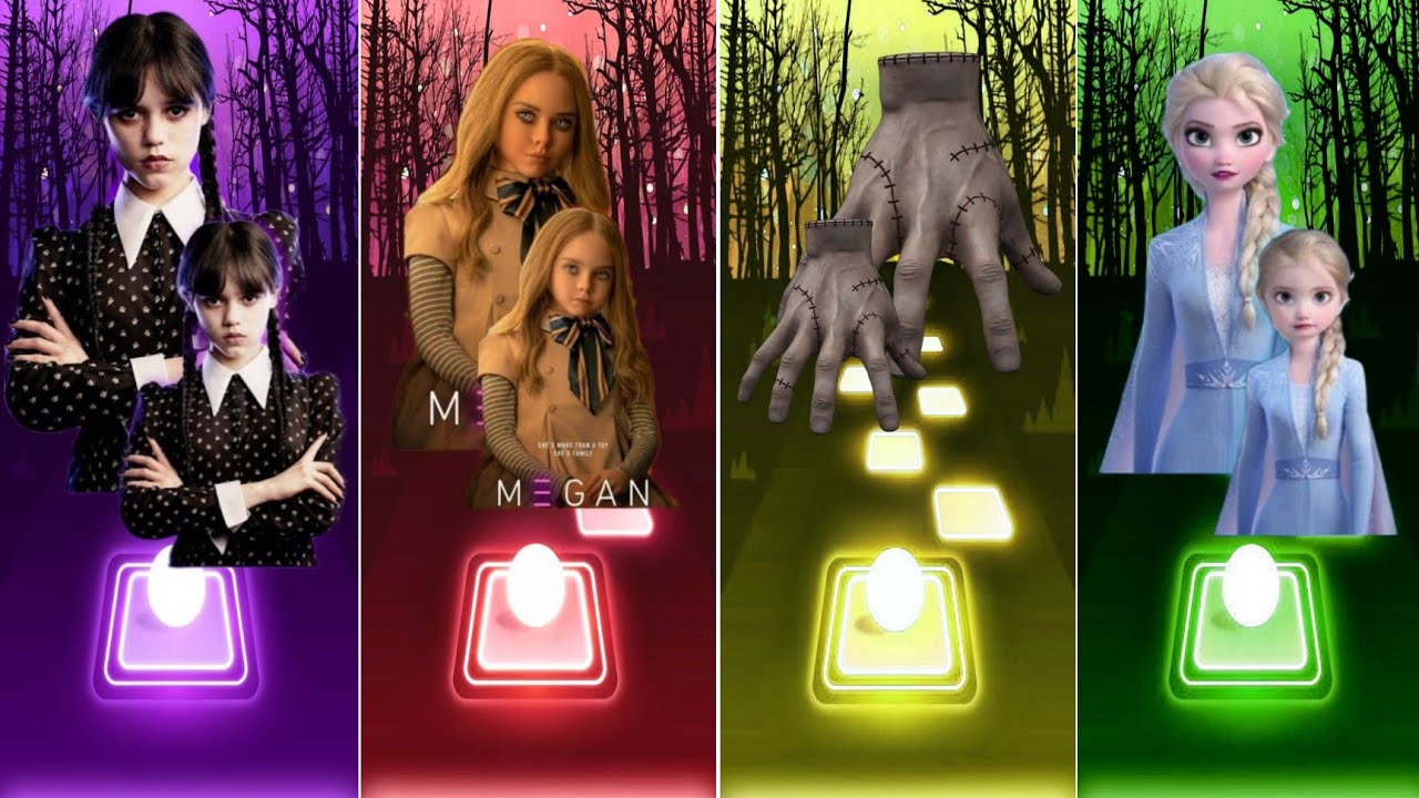 Wednesday addams - Megan m3gan - Wednesday hand - Elsa Song ...