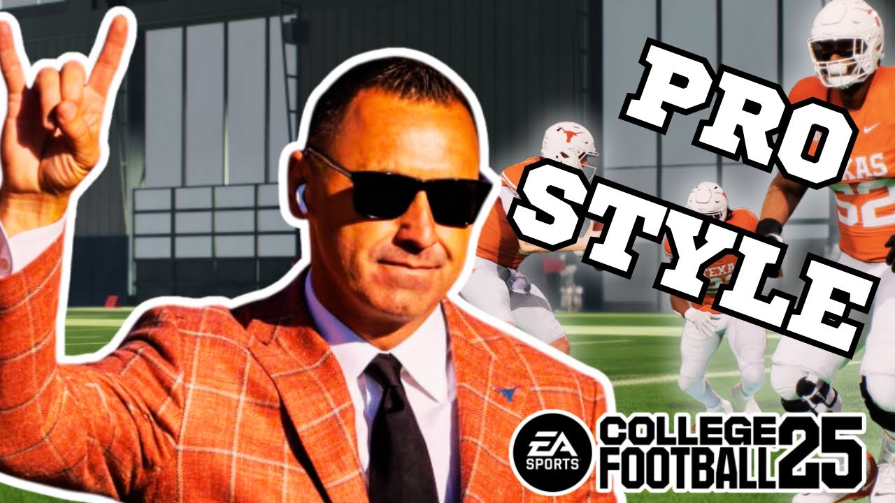 Run the Texas PRO STYLE Offense Like Steve Sarkisian in College ...