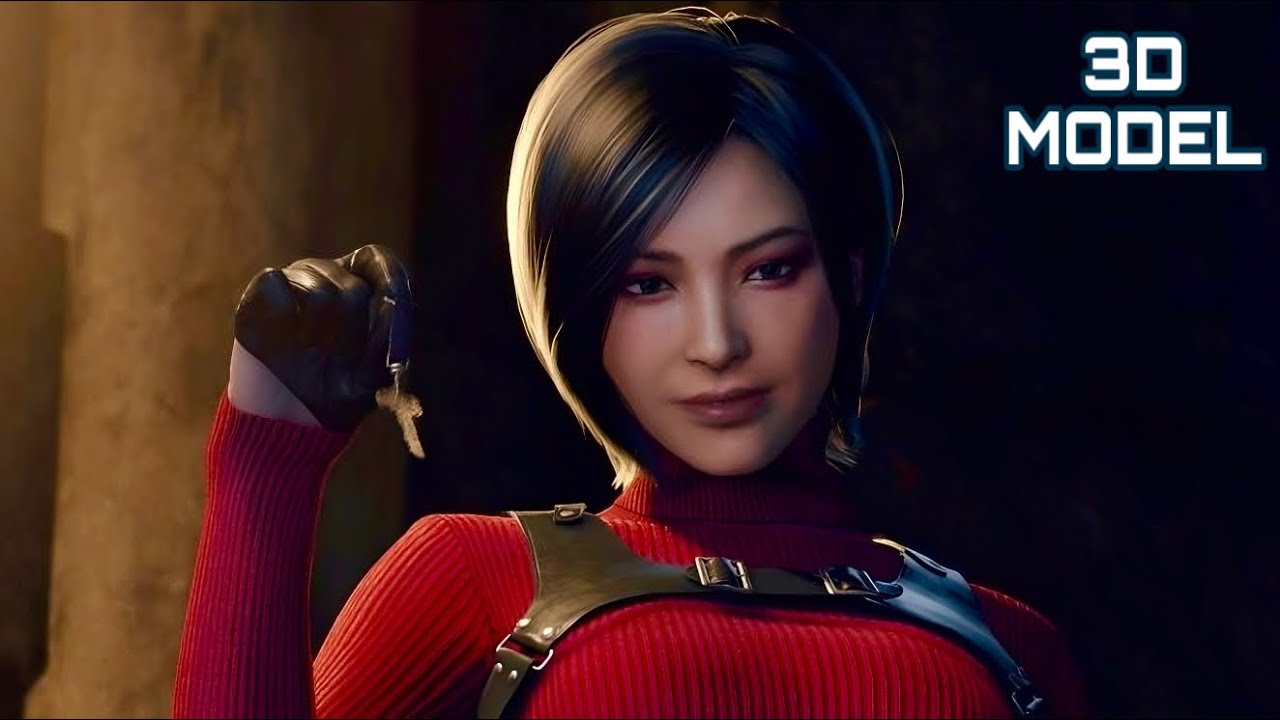 Beautiful Ada Wong. Resident Evil 4 Remake - YouTube