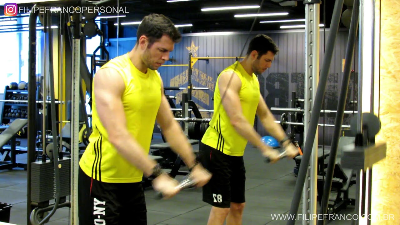 PULLOVER NA POLIA ALTA - YouTube