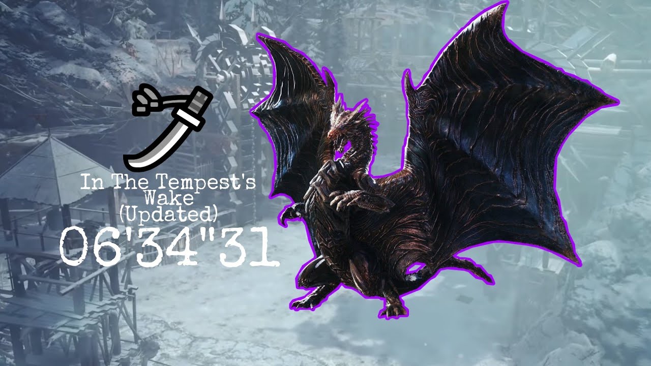 MHW: Iceborne PS4 | In The Tempest‘s Wake *Updated* 06'34''31 ...