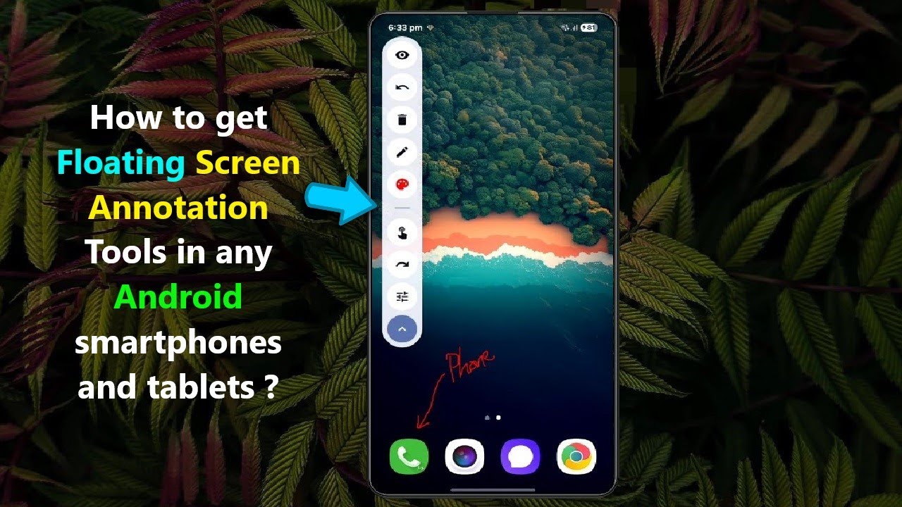 How to get Floating Screen Annotation Tools in any Android smartphones ...