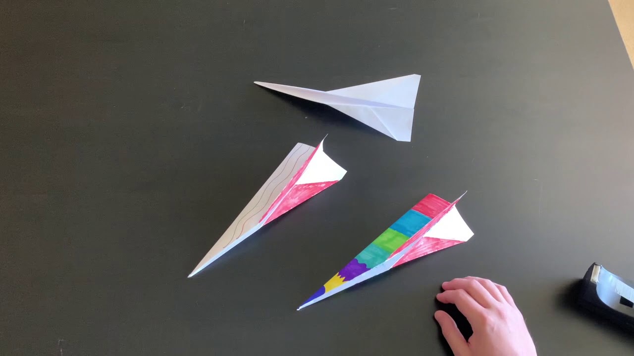 Week 8 Paper Airplane Challenge YouTube Week 8 Paper Airplane Challenge YouTube