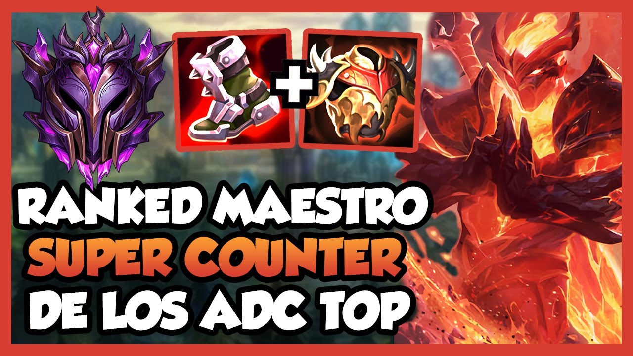 😱RANKED MASTER - ME SACAN UN ADC EN TOP Y LO ANULO CON ESTE PICK 😱 ...