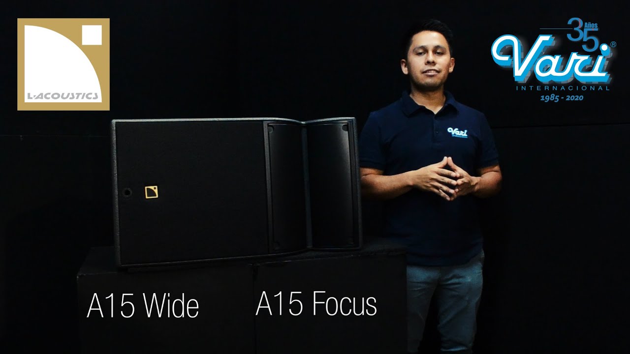 Nueva serie A15 de L-Acoustics - YouTube