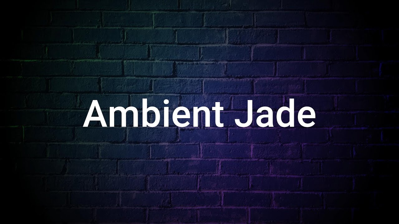 Ambient Jade | Afrobeats - YouTube