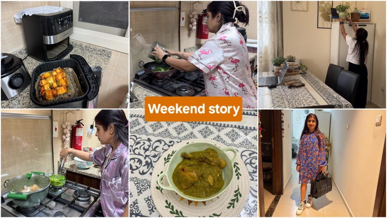 Weekend vlog 🇦🇪cooking outing and preparing for a hustle free week ...