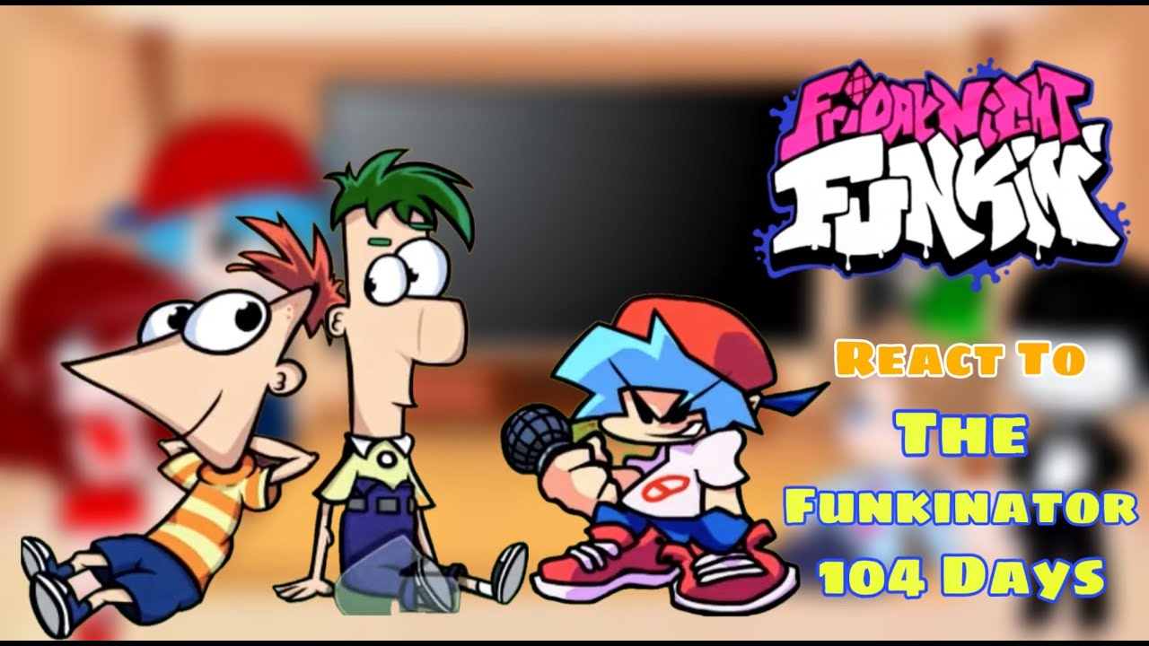 Tri-State Funkin: Fnf React To The Funkinator - 104 Days (FC) - YouTube
