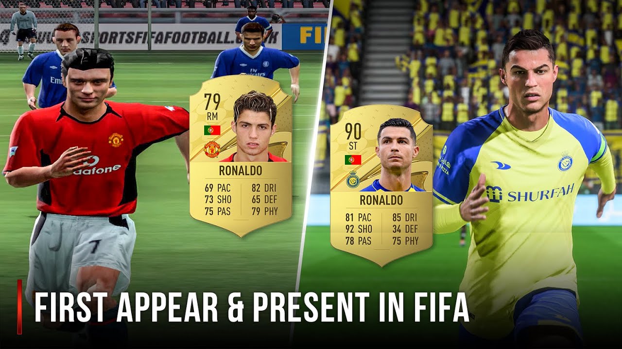 Best Footballers First Appear And Present In FIFA - YouTube