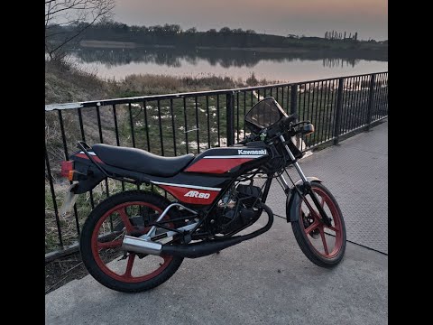 Kawasaki AR80 Top Speed (UK) - YouTube
