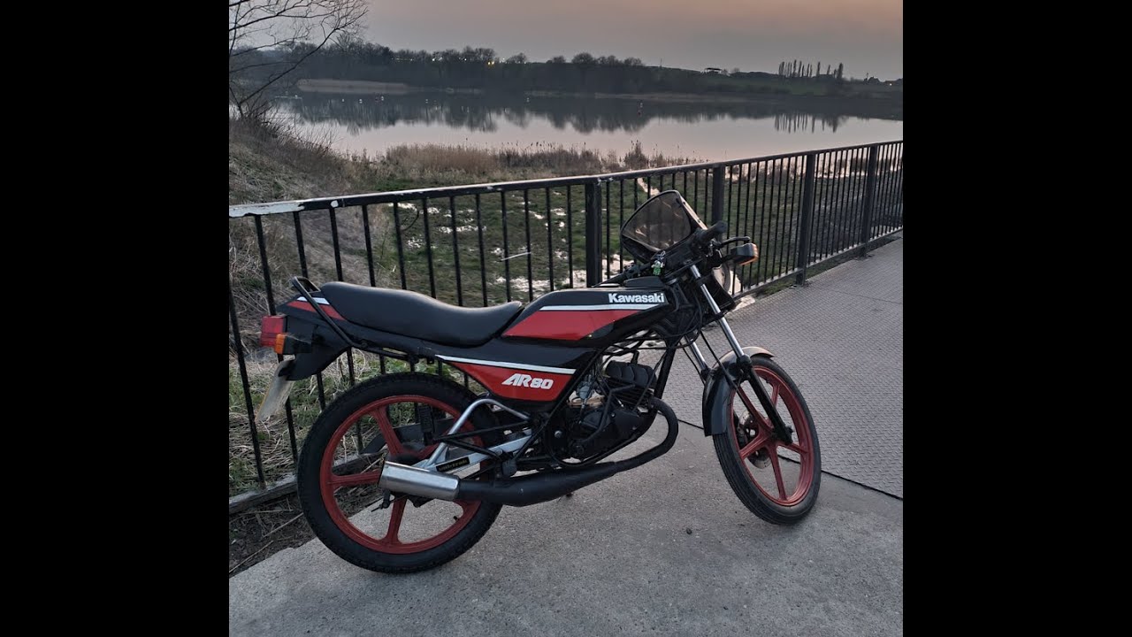 Kawasaki AR80 Top Speed (UK) - YouTube