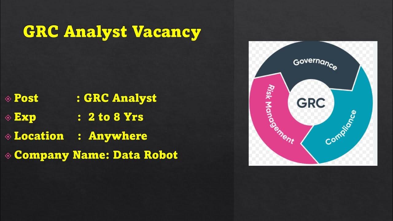 GRC Analyst Job vacancy || 3 to 8 Yrs Exp || GRC Interview Questions - YouTube