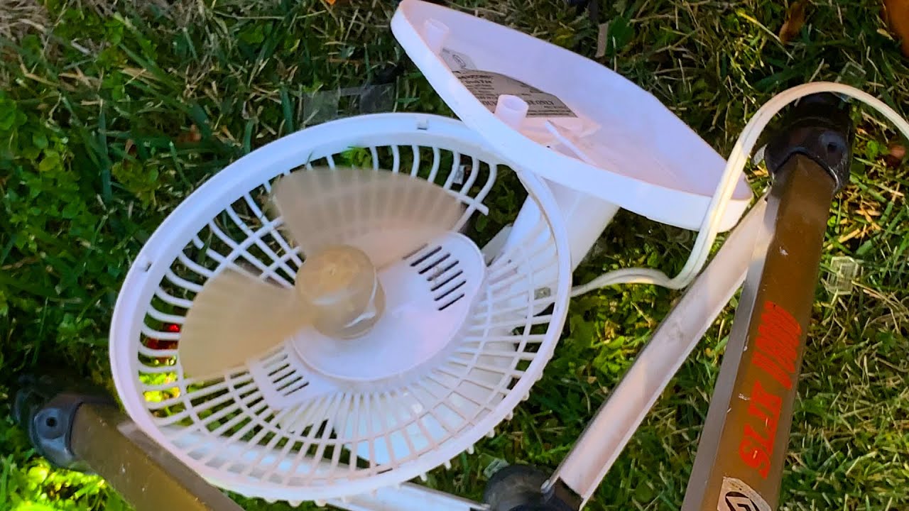 Wexford Desk Fan Destruction - YouTube