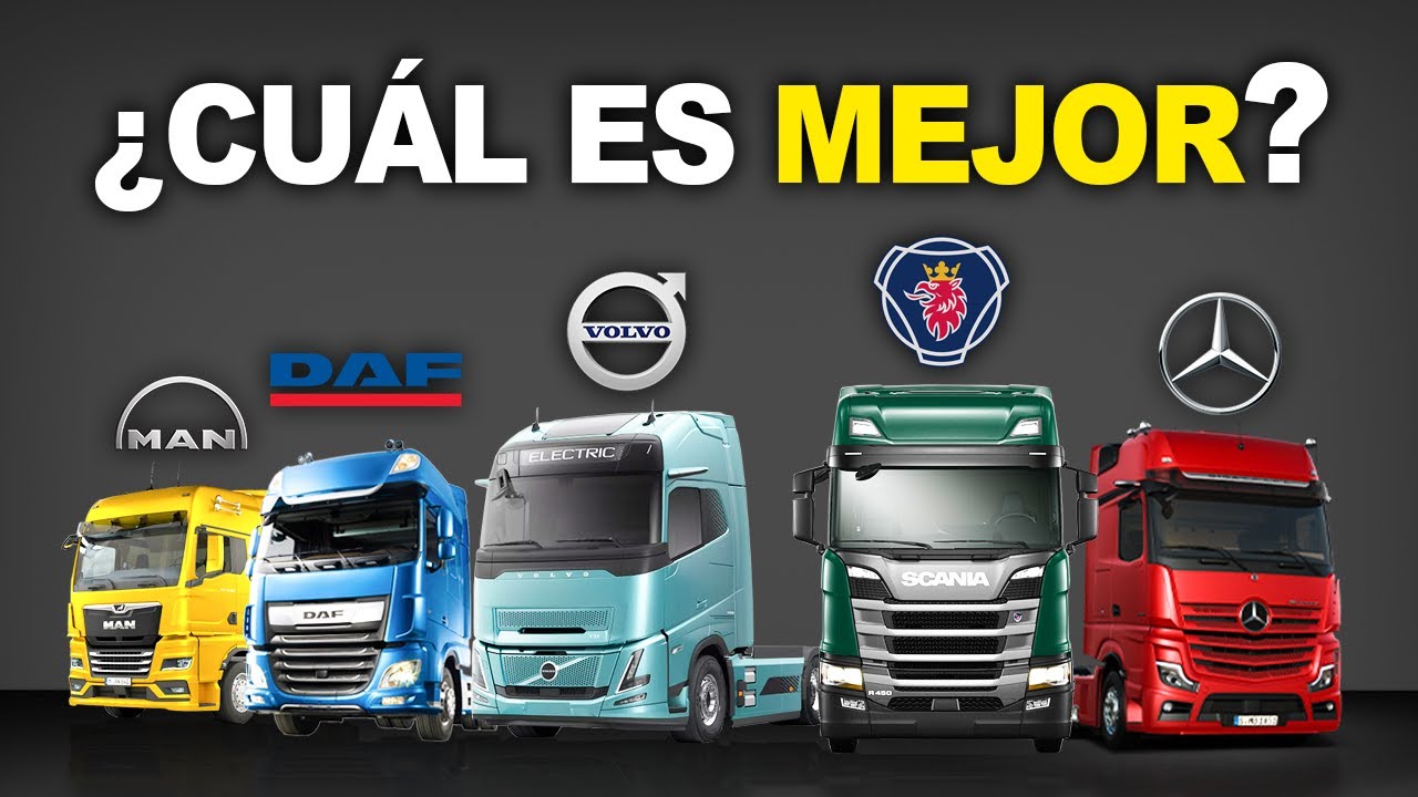 TODO Lo Que NO SABÍAS Sobre El Mejor CAMION EUROPEO: Scania vs. Volvo ...