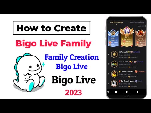 About Bigo Live Family Creation | Earn Money Bigo Live Family | How to create Family On Bigo Live