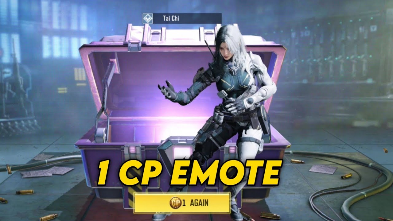 GOT TAI CHI EMOTE IN 1 CP CRATE CODM SEASON 3 - YouTube