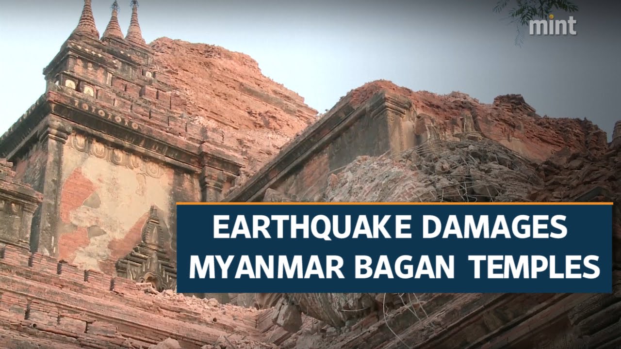 Myanmar earthquake: At least 3 killed, ancient Bagan pagodas damaged ...