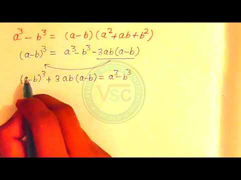 a cube minus b cube ka formula proof.. - YouTube
